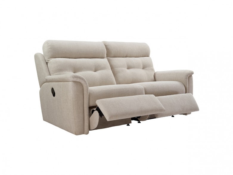 G Plan Marple Fabric 2 Seater Power Recliner Sofa (Double) | Hatters ...